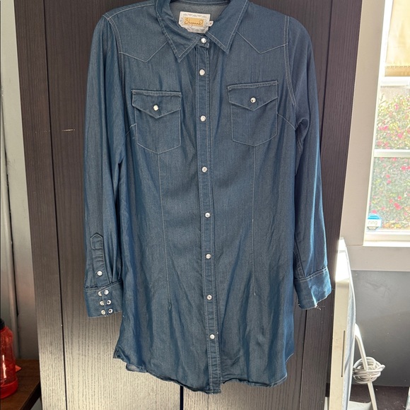 Shyanne | Dresses | Shyanne Blue Denim Dress | Poshmark